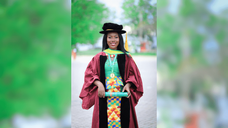 Check Out The First Female Computer Science PhD Graduate From KNUST ...