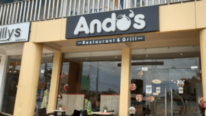 Ando's Restaurant & Grill Branches and Contact in Accra – Accra Mail
