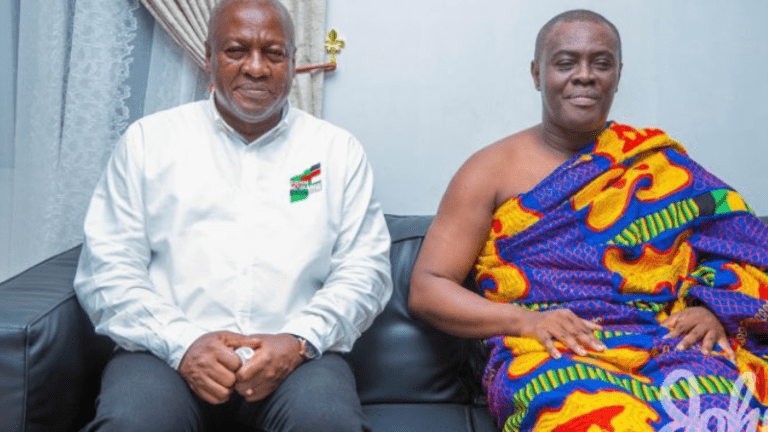 Dormaahene finally reveals his political party – Accra Mail