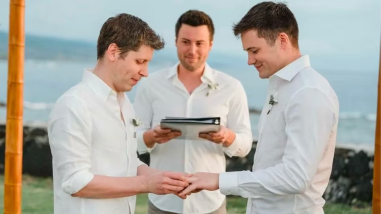 ChatGPT Co-Founder Sam Altman Marries Long-Time Boyfriend, Oliver ...